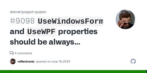 UseWindowsForms And UseWPF Properties Should Be Always Available