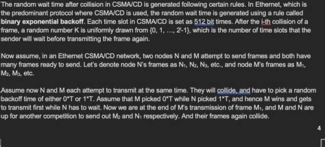 Solved The Predominant Protocol Where Csmacd Is Used The