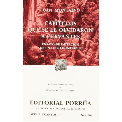 Capítulos que se le olvidaron a Cervantes