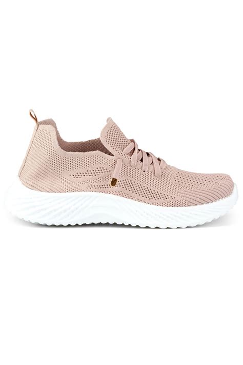 Pudrowe Elastyczne Buty Sportowe Damskie Nelino Sport Sklep EMPIK