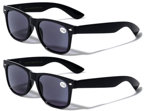 2 Pairs Of Outdoor Full Lens Reading Sunglasses Cool Outdoor Readers