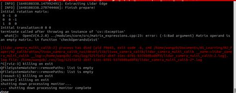 运行multicalib出现错误 · Issue 43 · Hku Marslivoxcameracalib · Github