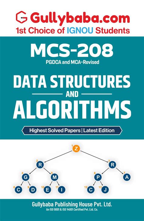 Mcs 208 Data Structures And Algorithms Help Books