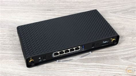 Обзор беспроводного маршрутизатора MikroTik hAP ax³ функциональный