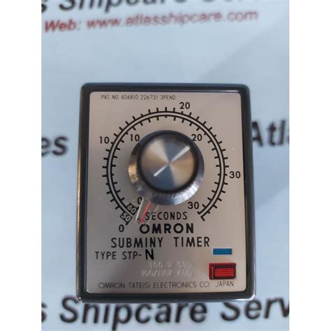 Omron Stp N Subminy Timer 100 110v 60hz Atlas Shipcare Services