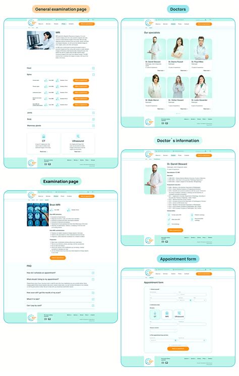 Uiux Case Study Medical Diagnostic Center On Behance