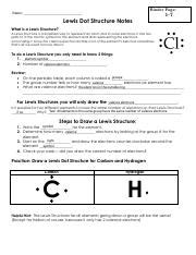Understanding Lewis Dot Structures Step By Step Guide Course Hero