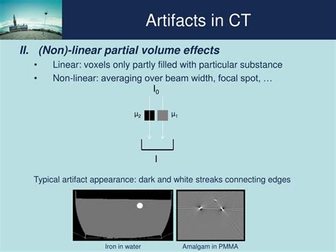 PPT Iterative Reconstruction For Metal Artifact Reduction In CT
