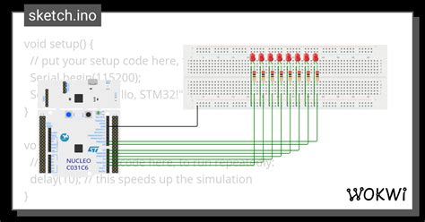 Knight Rider Wokwi Esp32 Stm32 Arduino Simulator