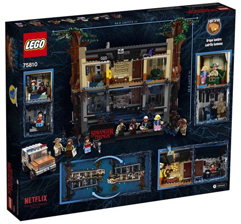 The Stranger Things LEGO 75810 The Upside Down