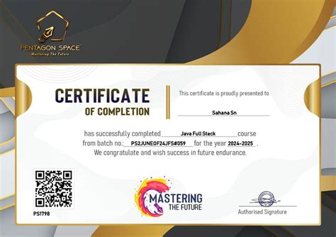 Javadeveloper Fullstackdeveloper Springboot Certification