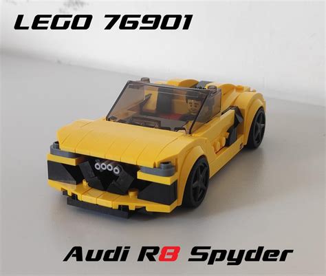Lego Moc 76901 Audi R8 Spyder By Kirvet Rebrickable Build With Lego