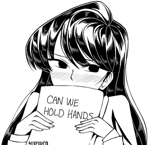 Komi San Wants To Do Lewd Things R Handholding