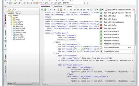 Coffeecup Html Editor Keyboard Shortcuts ‒ Defkey