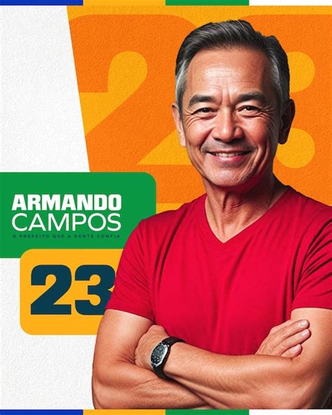 Campanha política de SANTINHO Campanha eleitoral Eleições PSD Premium