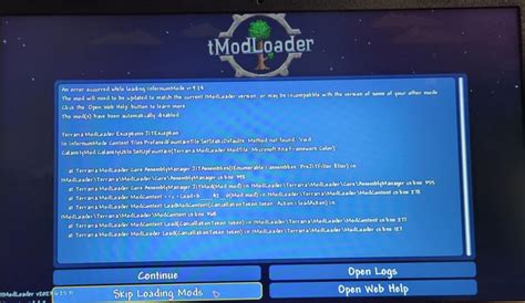 Why Isnt Infernum Loading I Have All My Other Mods Disabled Except