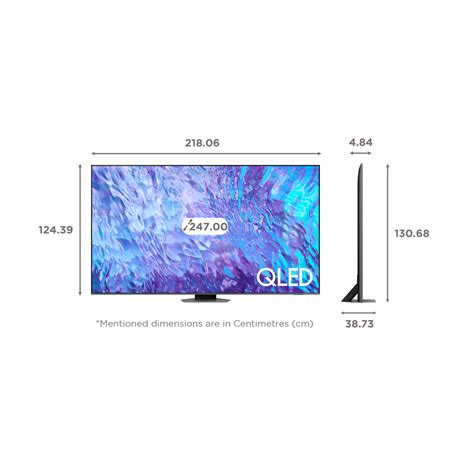 Buy Samsung 8 Series 247 Cm 98 Inch Qled 4k Ultra Hd Tizen Tv With