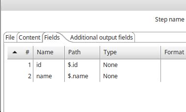 Etl Pentaho Data Integration JSON Input In Transformation Job Not Showing All Json Objects