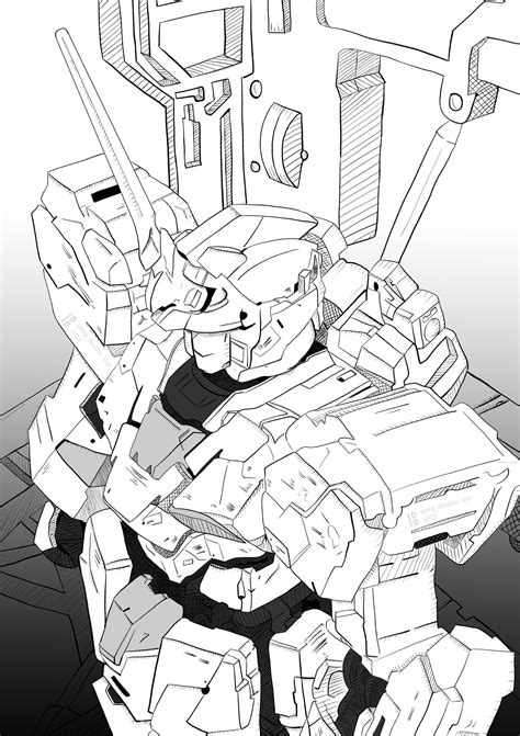 Rx 0 Unicorn Gundam By Bigdoubledee On Newgrounds