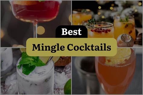 34 Mingle Cocktails To Shake Up Your Next Party Dinewithdrinks