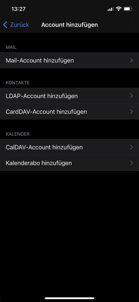 Webhosting Hilfe Einrichtung Der Kalender Synchronsation CalDAV Auf