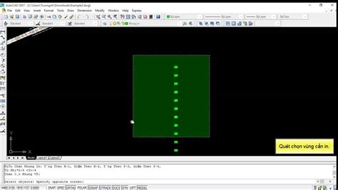 Hướng Dẫn In Tự động ở Model Trên Autocad Bằng Lisp Youtube