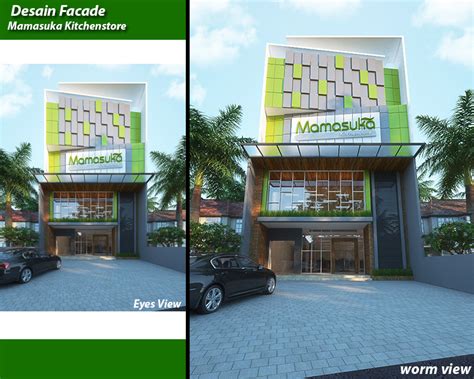 Desain Fasad Acp 52 Koleksi Gambar