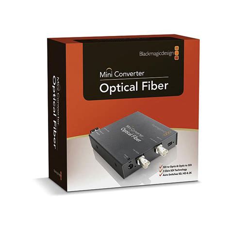Blackmagic Design Mini Converter Optical Fiber Convmof Welcome To Mega Electronics