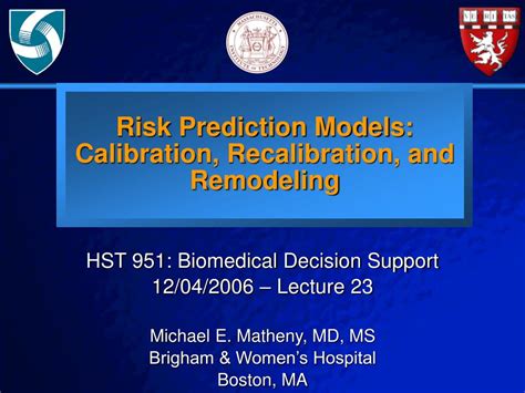 Ppt Risk Prediction Models Calibration Recalibration And Remodeling Powerpoint Presentation