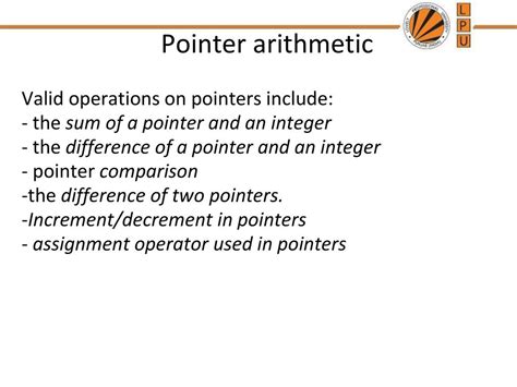 Pointers Ppt Download