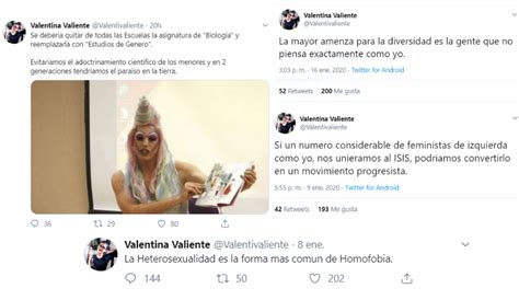 Qué sabemos sobre Valentivaliente la cuenta de Twitter que se