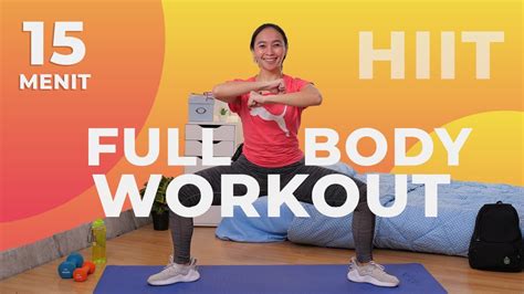 Olahraga Di Rumah 15 Menit Bakar Lemak Seluruh Tubuh Dengan Hiit Cardio