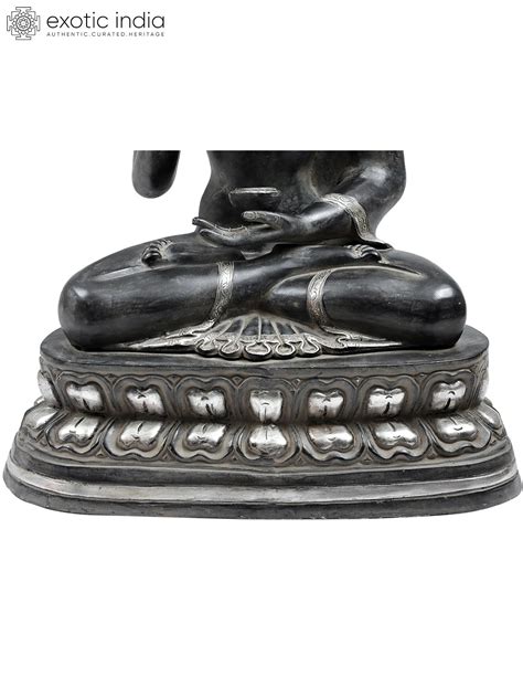 24 Gautam Buddha Preaching His Dharma Brass Buddha Exotic India Art