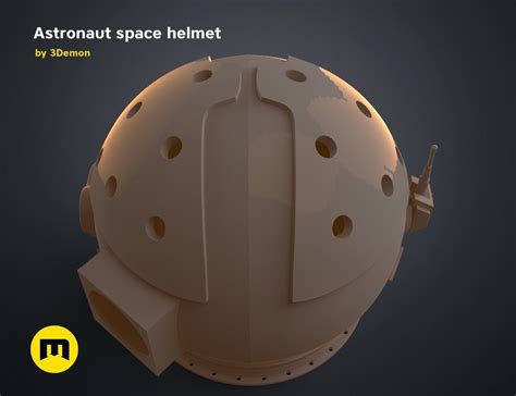 Astronaut Space Helmet 3d Model 3d Printable Cgtrader