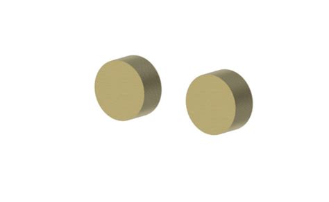 Rio Circular Wall Top Assembly Set Brushed Gold Pvd Gtandb
