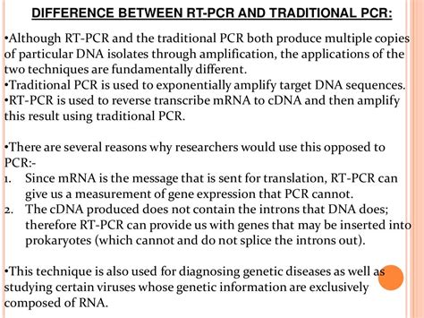 Reverse Transcriptase Polymerase Chain Reaction