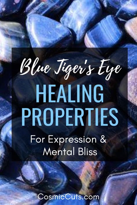Blue Tigers Eye Healing Properties For Expression And Mental Bliss