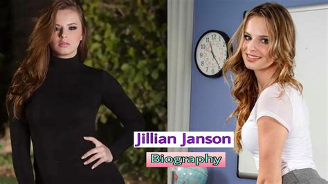 Jillian Janson Biographywiki Age Height Photos And More Youtube