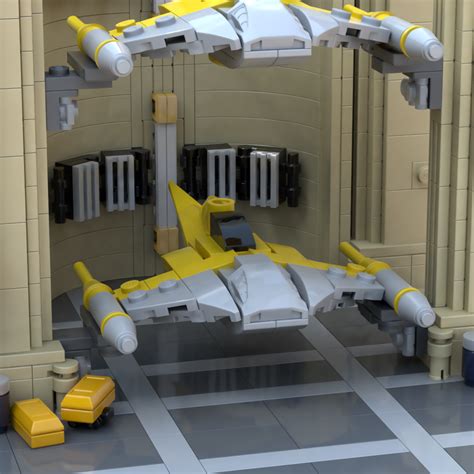 Lego Moc Naboo N 1 Starfighter Micro Scale By Xigphir Rebrickable