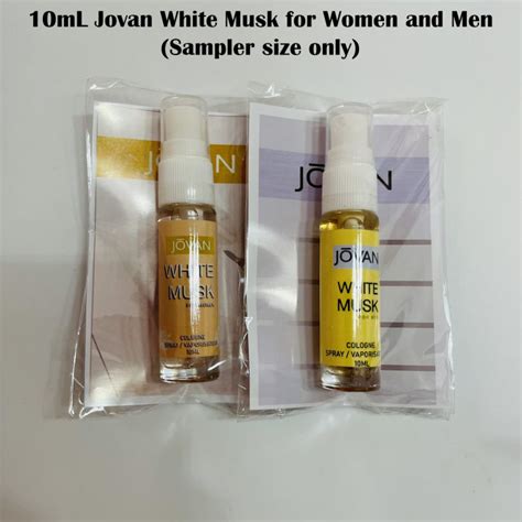 1pc 10ml Jovan White Musk Cologne Spray For Women Cologne And 1pc 10ml