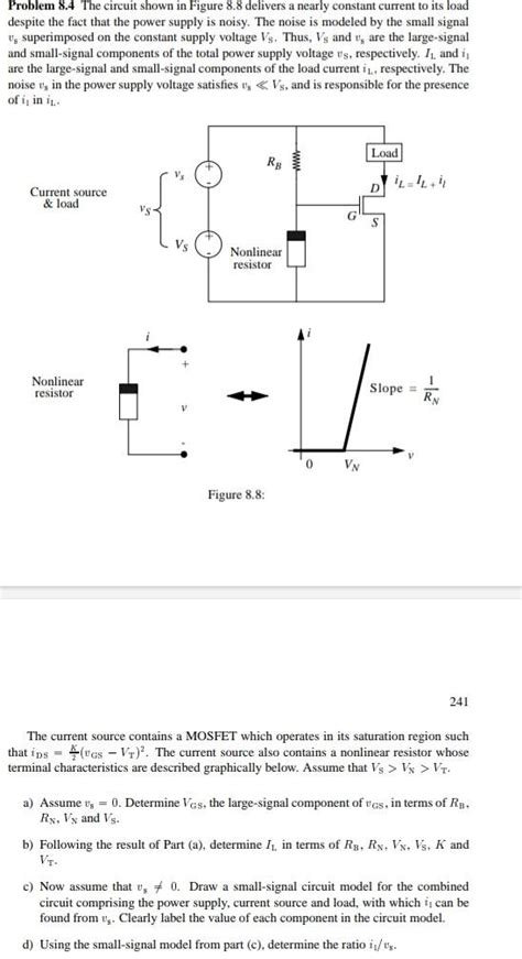 Solved Problem The Circuit Shown In Figure Delivers Chegg