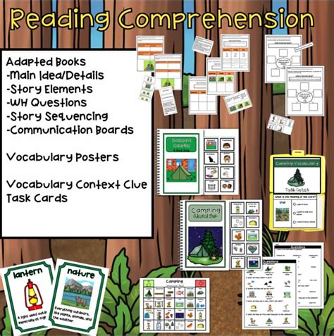 Esy Summer School Sped Summer School Curriculum Camping Themed Activities