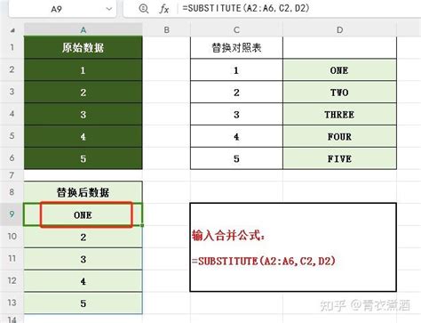 一个简单的函数，轻松解决新旧文本批量替换 知乎
