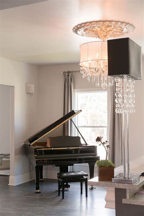 Elegant Piano Room Design