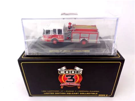 Moteur D Incendie Code 3 Diecast 1 64 Neuf Rare Eur 90 88 Picclick Fr