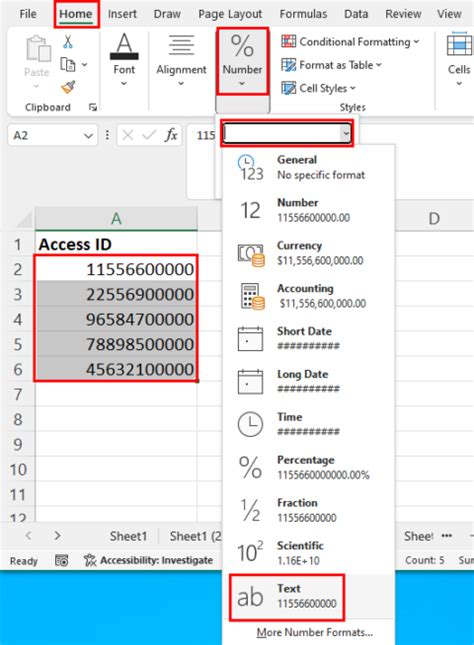 10 ways to convert number to text in excel how to excel