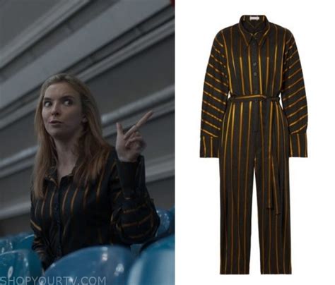 Killing Eve Season 3 Episode 6 Villanelles Striped Jumpsuit Shop