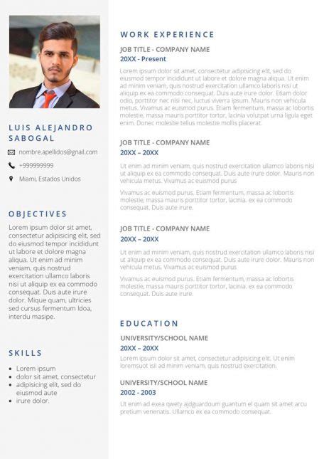 Hoja De Vida Ingeniero Civil En Word Ejemplo Colombia