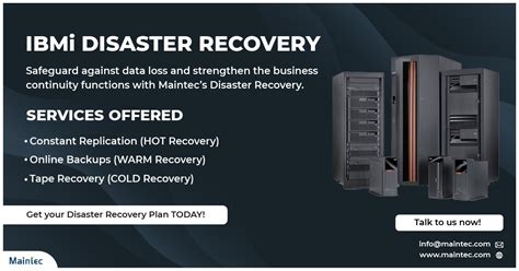 Maintec Technologies Usa On Linkedin Disaster Recovery