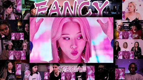 Twice Fancy Mv Reaction Mashup 4k Special Youtube